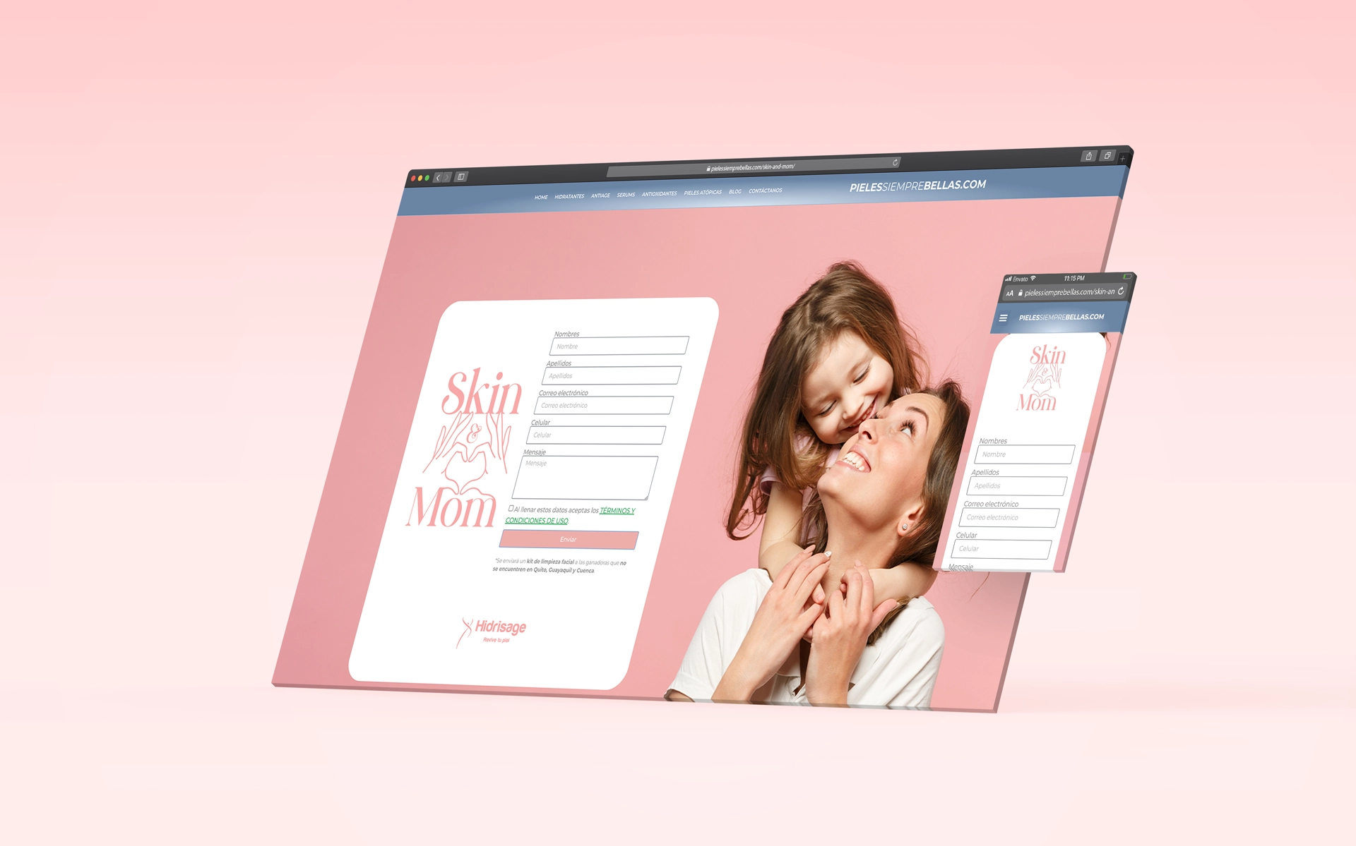 Skin & Mom - Megalabs Ecuador